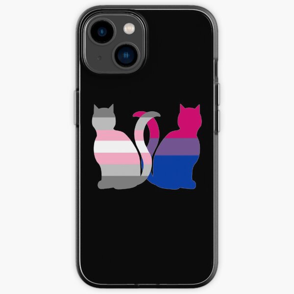 "Bi Demigirl Pride Cats" iPhone Case for Sale by shaneisadragon | Redbubble