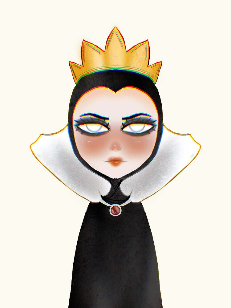 "Evil Queen" Sticker for Sale by Yourcruciatus | Redbubble