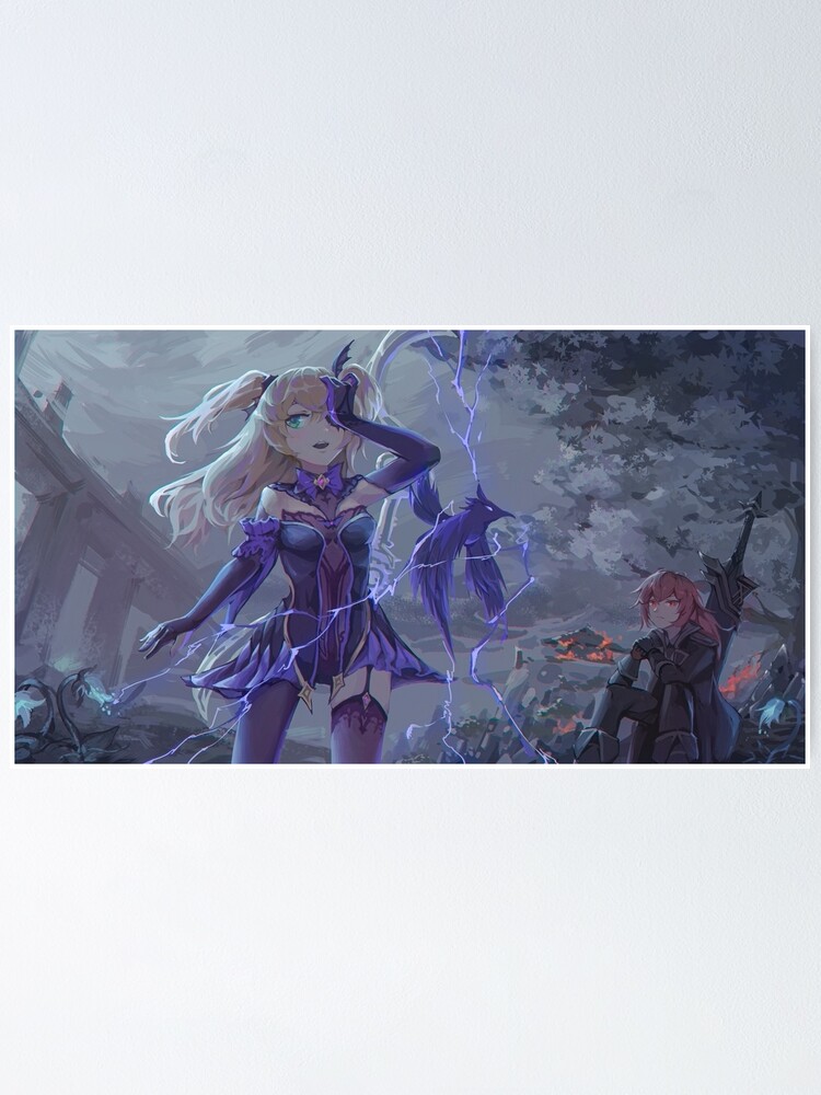 "Genshin Impact №15 Fischl" Poster by MikadoMur | Redbubble