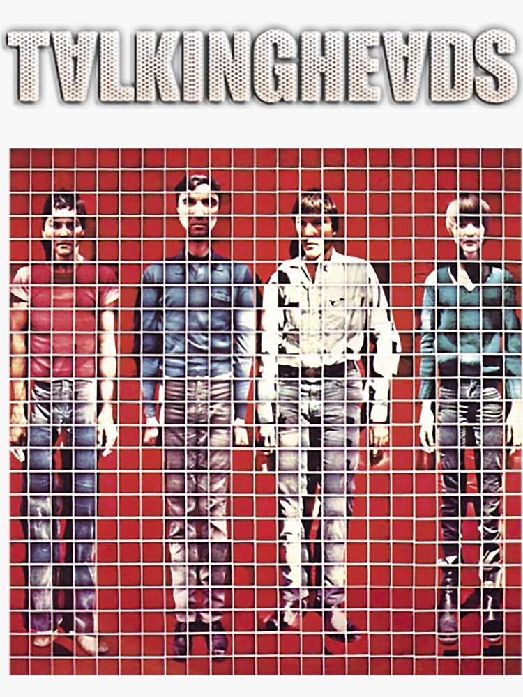 "Talking Heads T-ShirtPixel Talking Heads" Sticker for Sale by ...