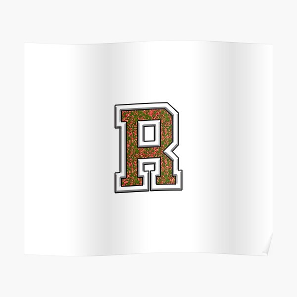 "Stoney Clover Lane Letter R" Poster for Sale by Gawop | Redbubble