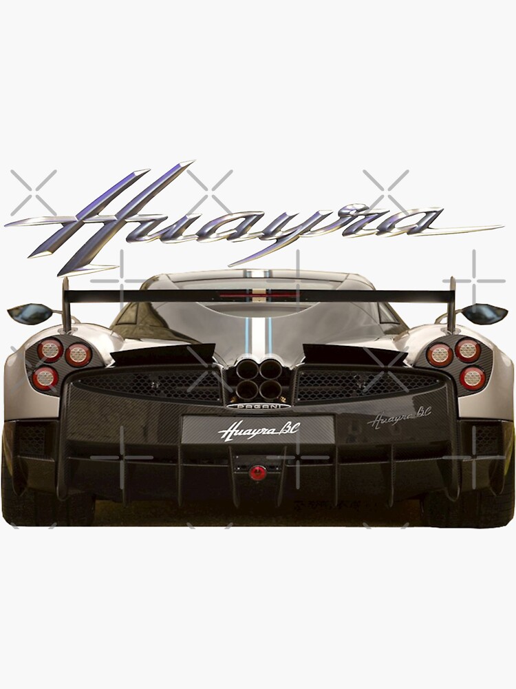 "Pagani Huayra Supercar Products" Sticker by Sucker4Supercar | Redbubble