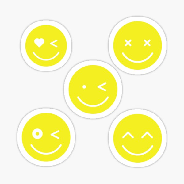 "Smilies" Sticker for Sale by Dreamseeker2020 | Redbubble