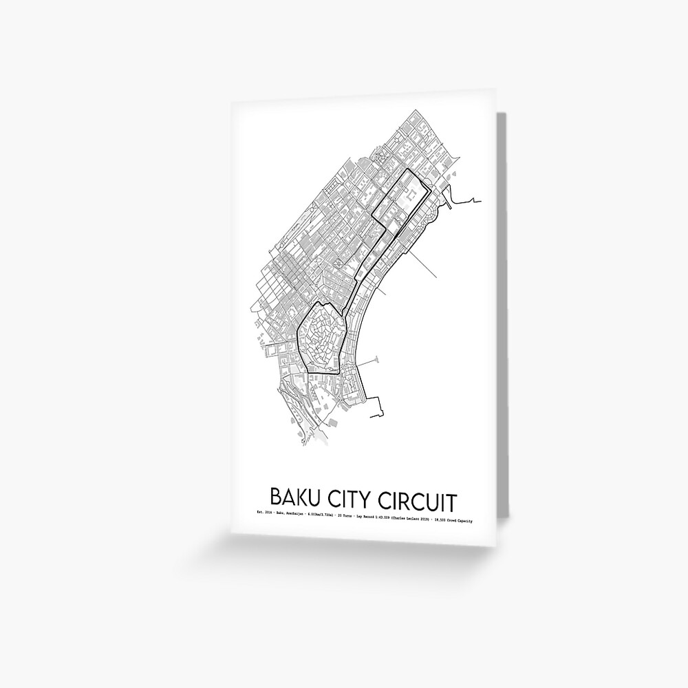 "Baku City Circuit - Azerbaijan Grand Prix Motor Racing Track Design ...