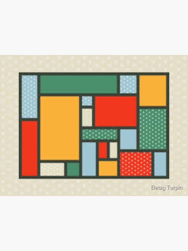 "BT color blocks " Sticker by bturpin84 | Redbubble