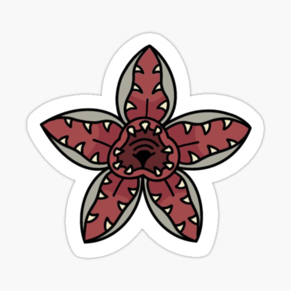 " Stranger Things Demogorgon" Sticker for Sale by JeyDesigns | Redbubble