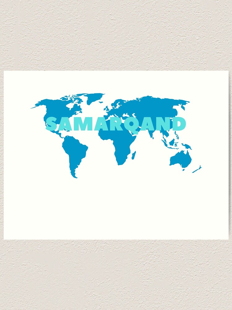 "Samarkand is one of the oldest inhabited cities in the world ...