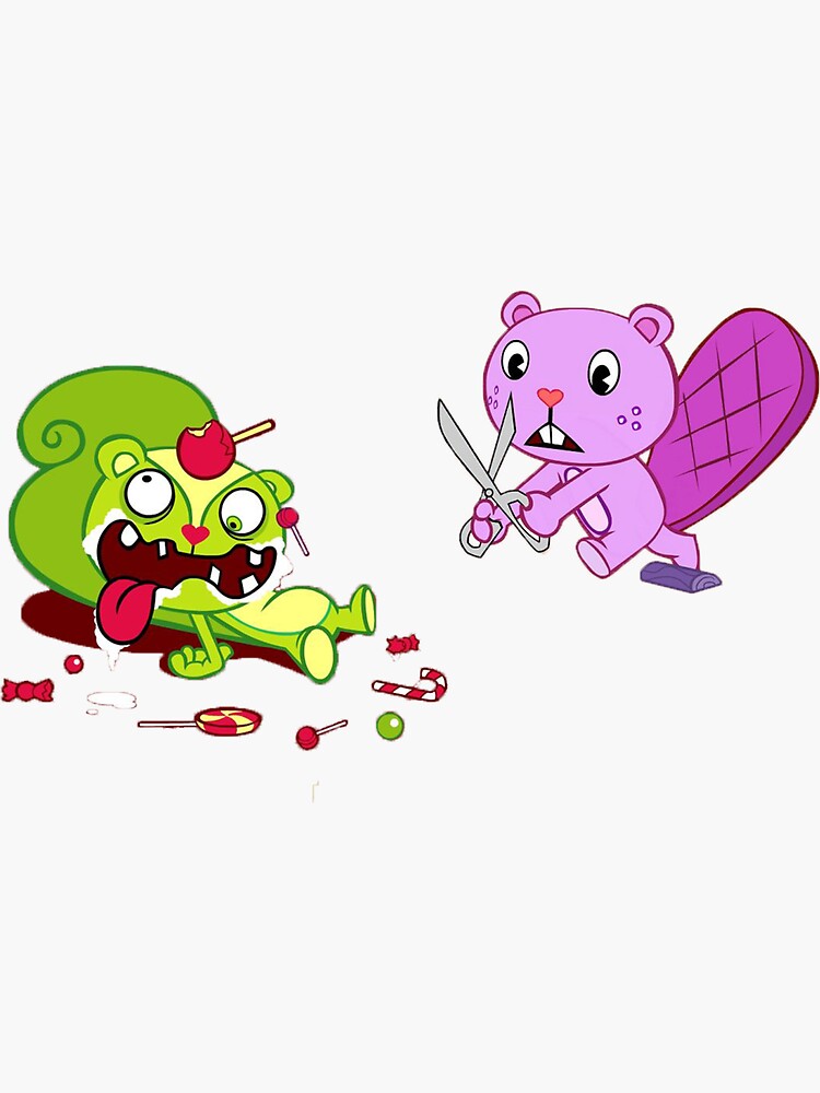 Happy Tree Friends Line Stickers