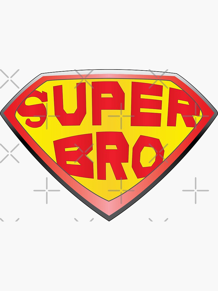 "Super family collection [super bro]" Sticker by Sakahum | Redbubble