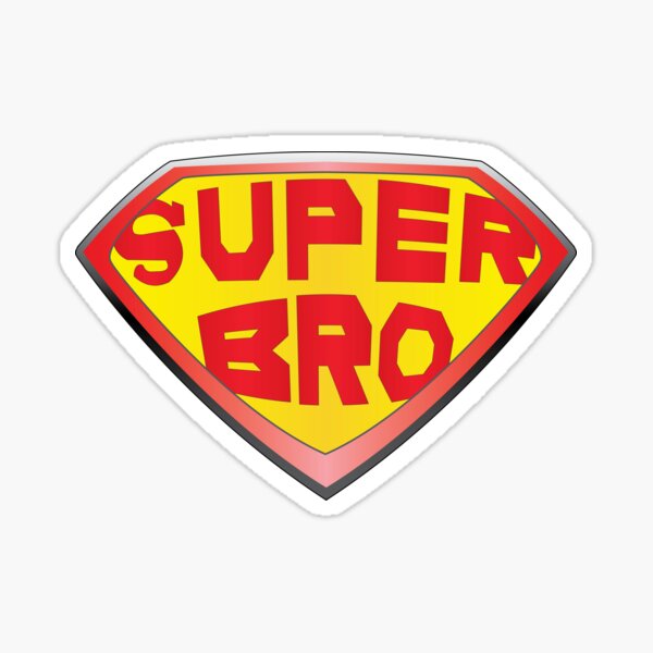 "Super family collection [super bro]" Sticker by Sakahum | Redbubble