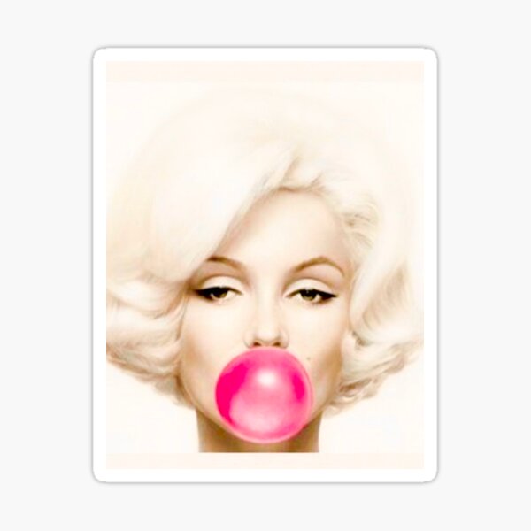 "Bubble gum" Sticker for Sale by gothicdark3105- | Redbubble
