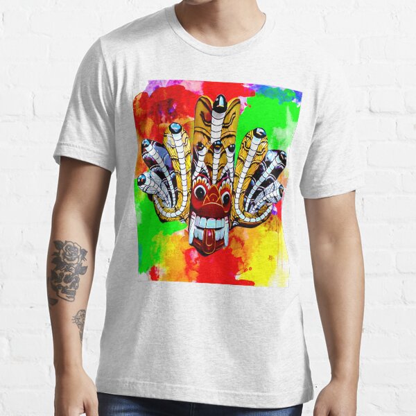 "Traditional Sri Lankan Mask- GARA YAKA" T-shirt for Sale by ...