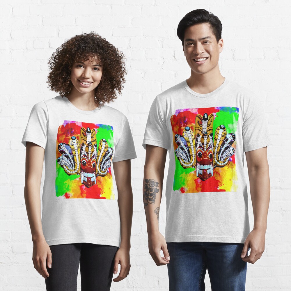 "Traditional Sri Lankan Mask- GARA YAKA" T-shirt for Sale by ...