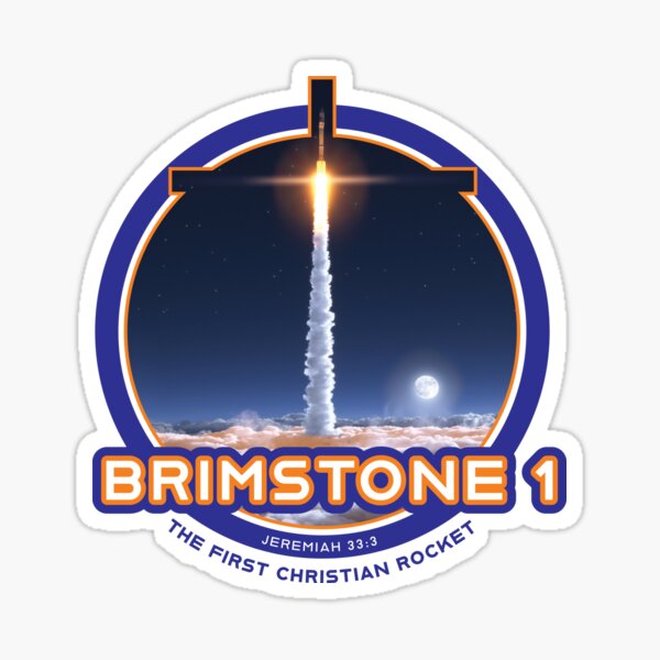 "Brimstone 1" Sticker by JKarpf | Redbubble