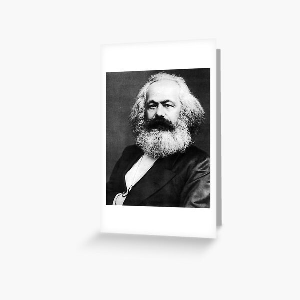 Karl Marx Greeting Cards | Redbubble