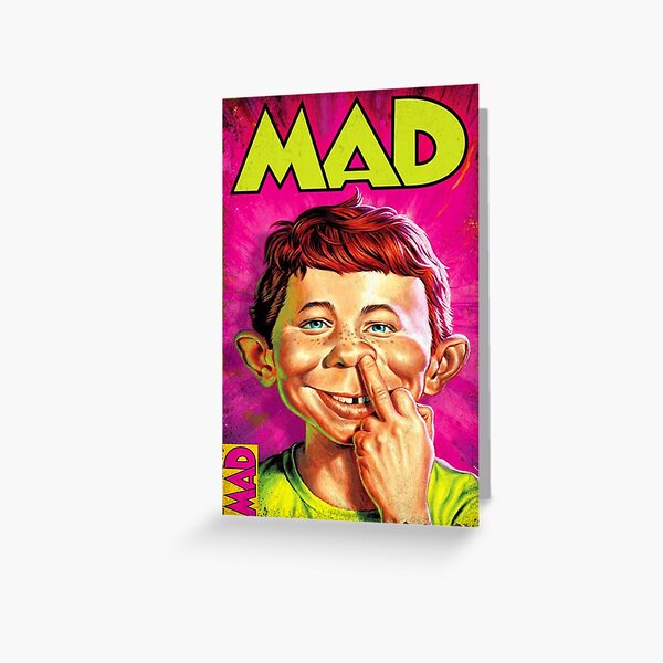 "Mythical Mad Magazine" Greeting Card for Sale by emiliobehr0 | Redbubble