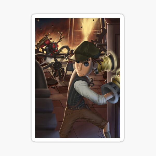 "Spring Hand Mercenary" Sticker by GagimasArt | Redbubble