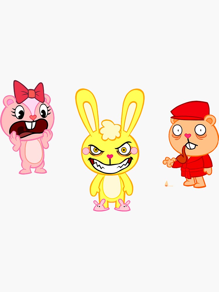 Happy Tree Friends Line Stickers
