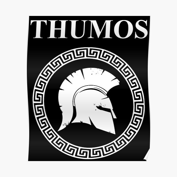 Póster «Thumos Ancient Greek Gloria, Pasión y Espíritu» de ...