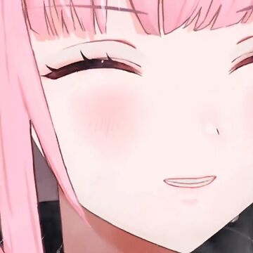 "Mori Calliope Face" Sticker for Sale by Minnorita | Redbubble