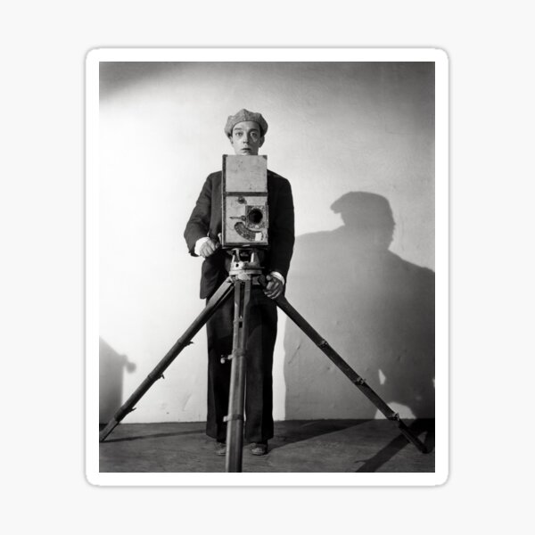 "The Cameraman vintage foto" Sticker for Sale by LIMUNC | Redbubble