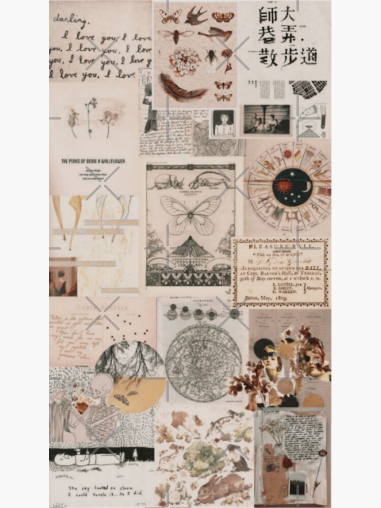 "Retro Collage" Sticker for Sale by StephanieTees | Redbubble