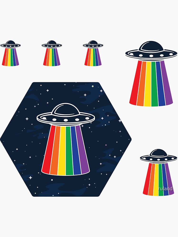 "Space Pride" Sticker by ruland | Redbubble
