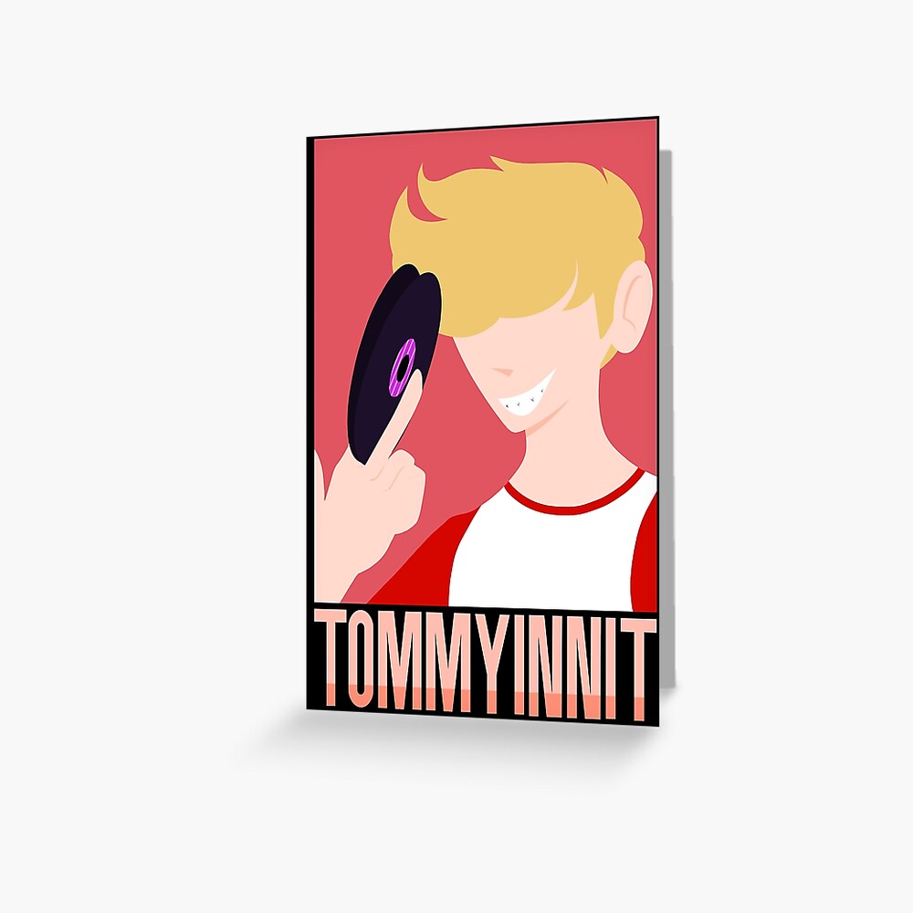 "TommyInnit Poster" Greeting Card by HeyItsToon | Redbubble