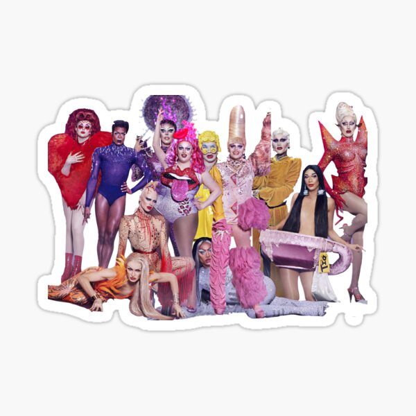 "RuPaul’s Drag Race UK season two " Sticker for Sale by hypocratees ...