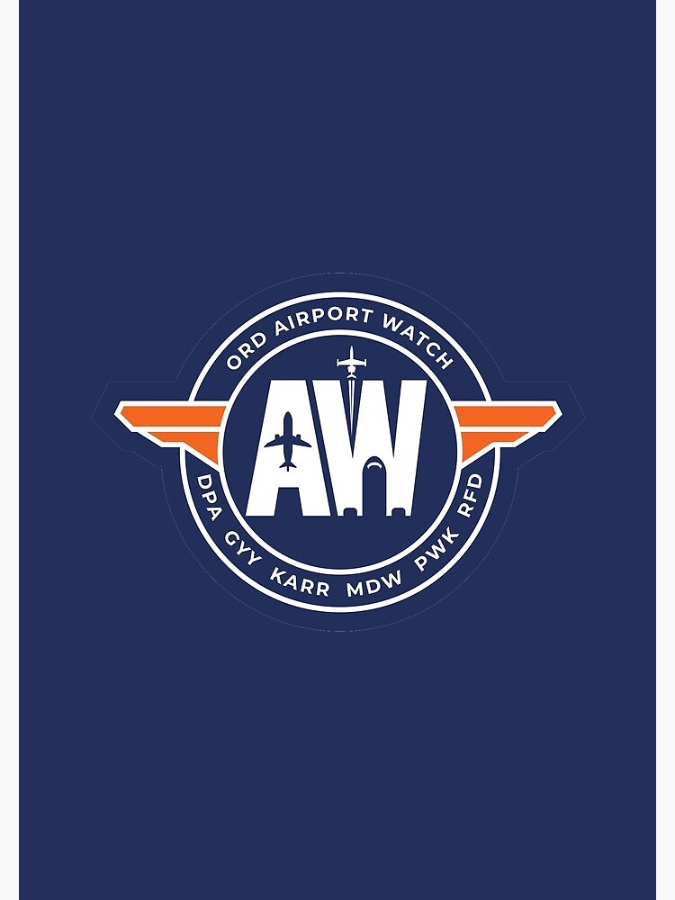 "OAW Seal - White and Orange" Spiral Notebook by OAWShop | Redbubble