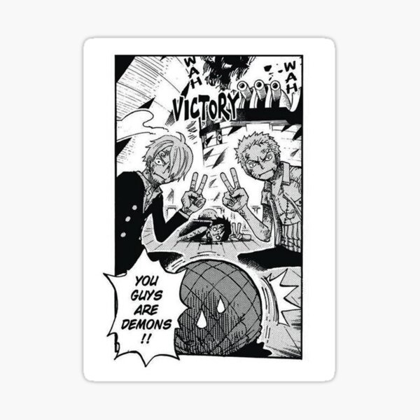 "Monster Trio" Sticker for Sale by MangaPanels | Redbubble