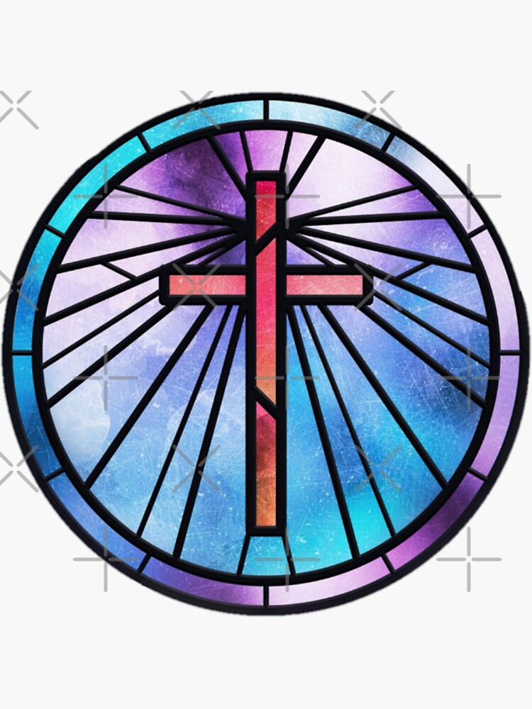 "Christian cross" Sticker for Sale by Photography-Art | Redbubble