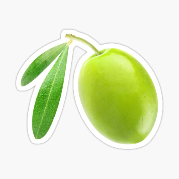 "Green olive" Sticker by 6hands | Redbubble