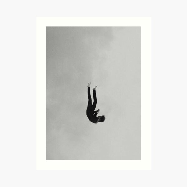 "Falling Man" Art Print by semke-bros19 | Redbubble