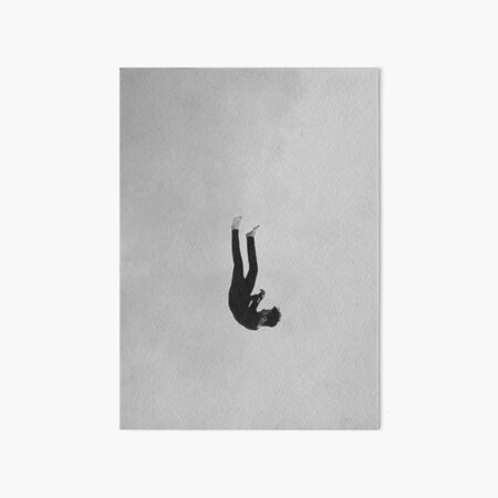"Falling Man" Art Board Print by semke-bros19 | Redbubble