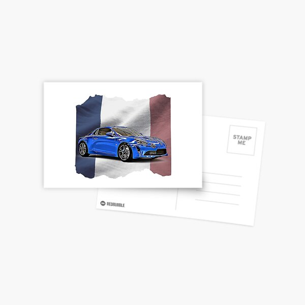 "Renault Alpine A110 France Print" Postcard for Sale by Auto-Prints ...