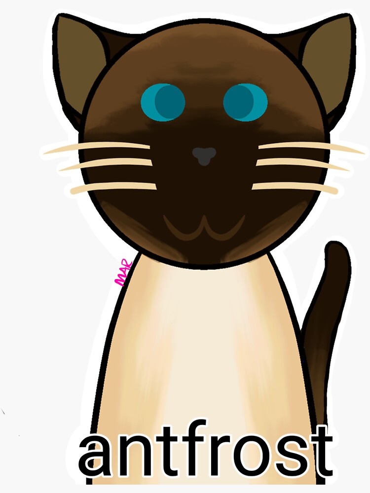 "Antfrost sticker" Sticker for Sale by martheraccoon | Redbubble