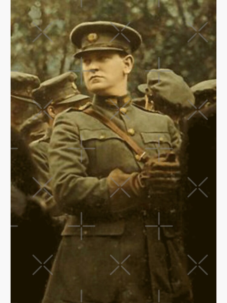 "Michael Collins - Ireland - Irish - Poster" Sticker for Sale by ...
