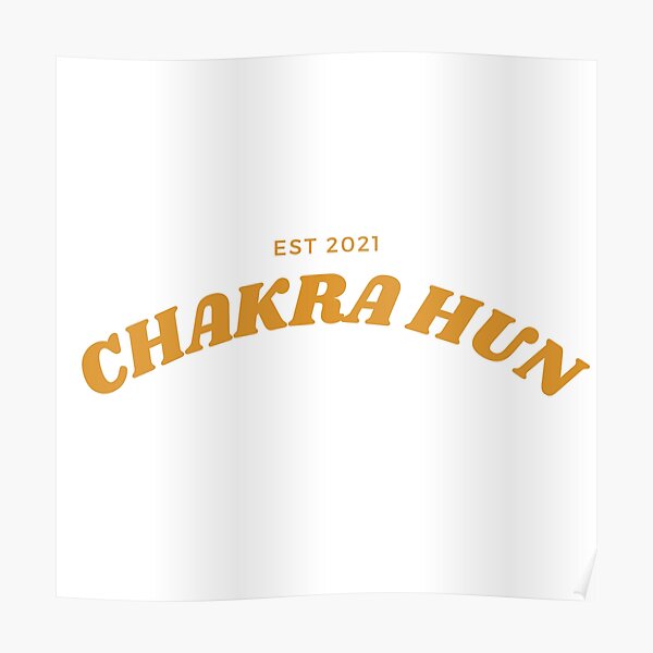 Póster «Chakra Hun - Dorado Curvado» de KeleCo | Redbubble