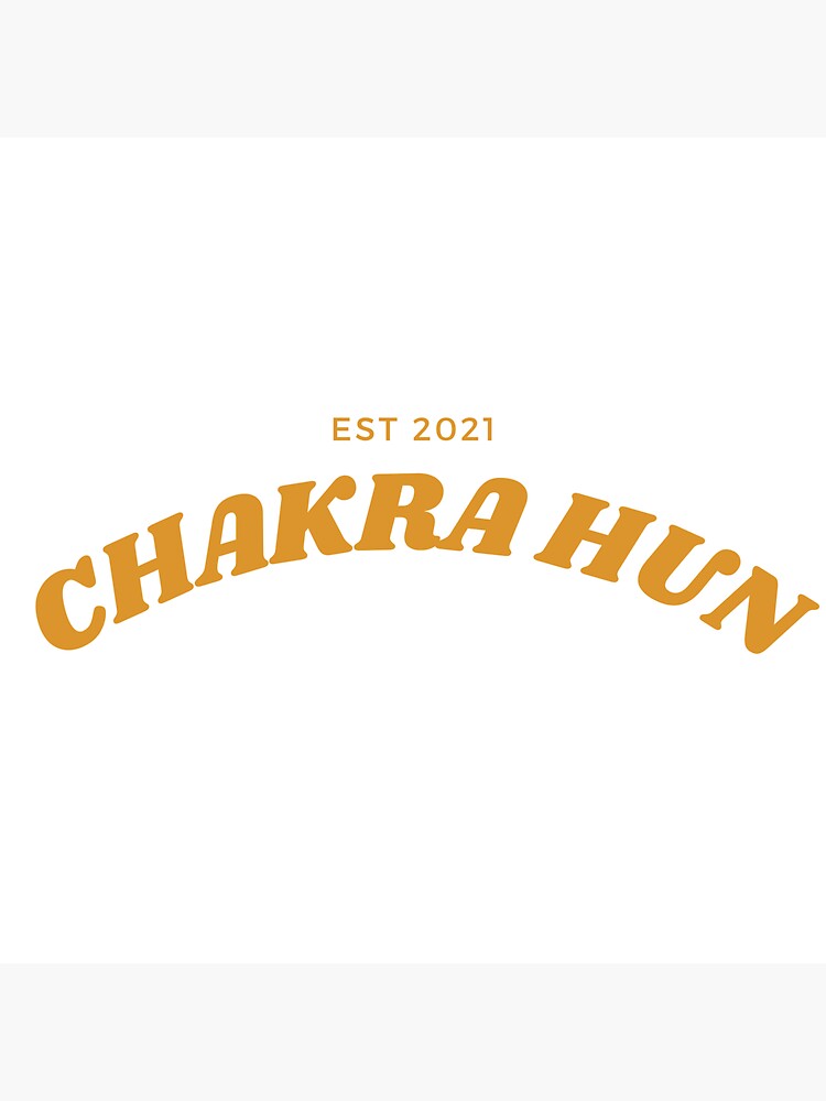 "Chakra Hun - Gold Curved" Sticker for Sale by KeleCo | Redbubble