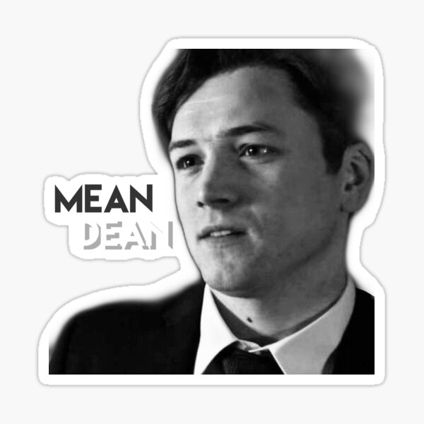 "Mean Dean Karny" Sticker for Sale by Lydia Moore | Redbubble
