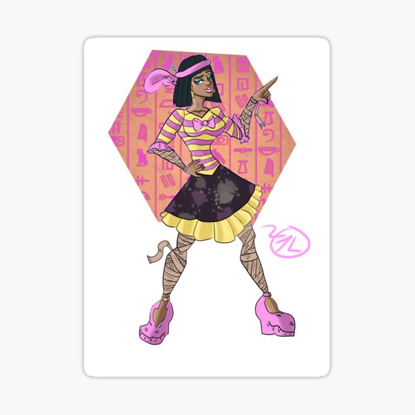 "Pastel Cleo" Sticker by solsethegreat | Redbubble