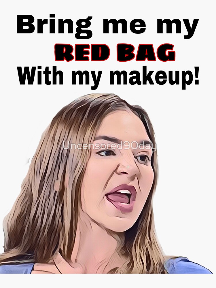 "Anfisa 90 Day Fiancé" Sticker by Uncensored90day | Redbubble
