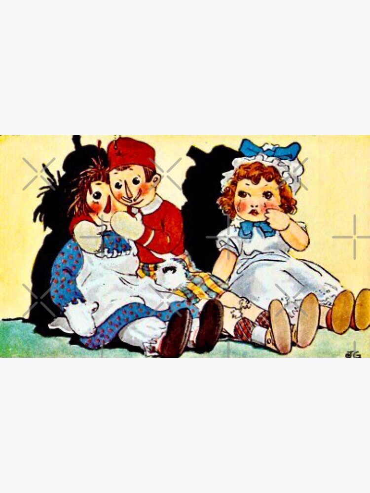 Uncle Clem Comforts Raggedy Ann” by Johnny Gruelle 1922" Photographic ...