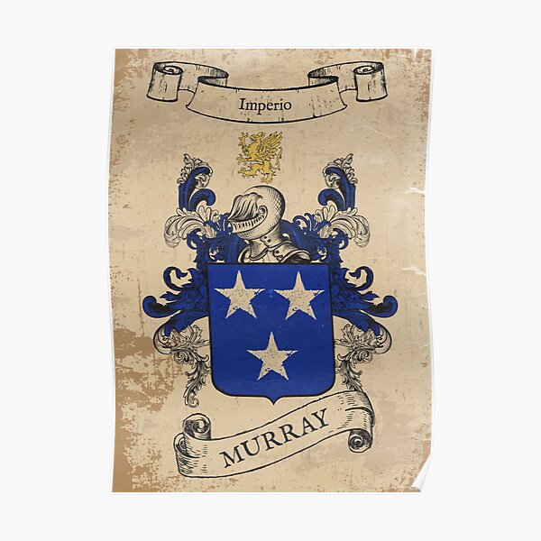 "Murray Coat of Arms (Ireland)" Poster by DNCArt | Redbubble