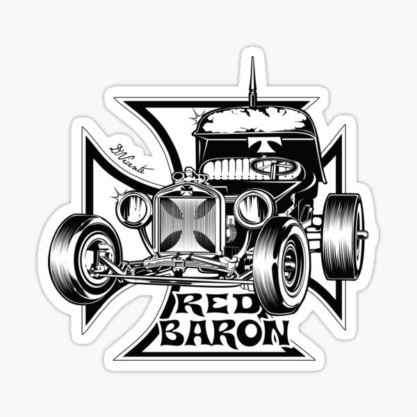 Red Baron Stickers | Redbubble