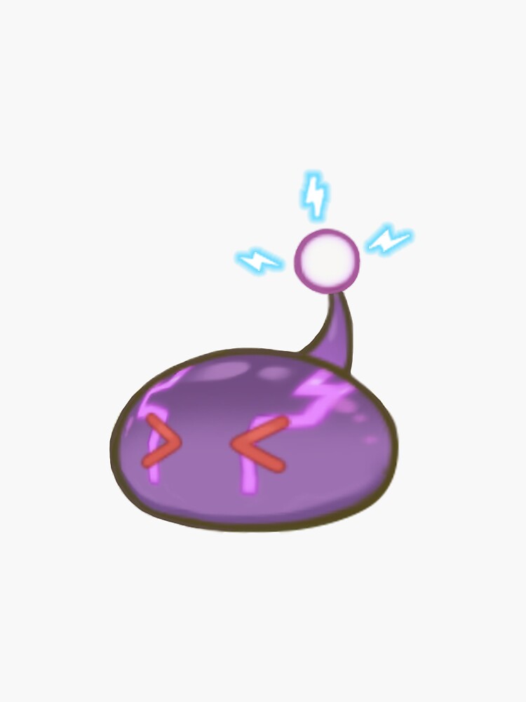 Pegatina «Electro Slime | Pegatina de impacto Genshin "Cargando"» de ...