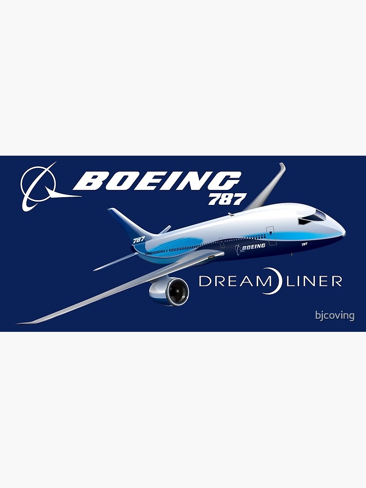"Boeing 787 Dreamliner" Art Print by bjcoving | Redbubble