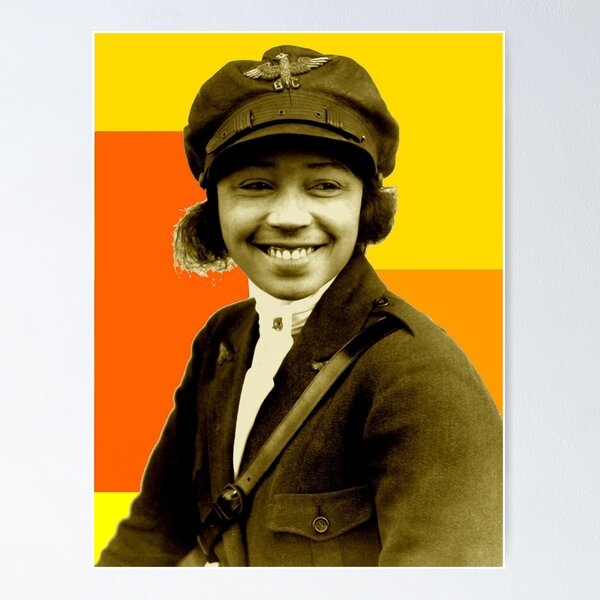 "Bessie Coleman 1923" Poster for Sale by truthtopower | Redbubble