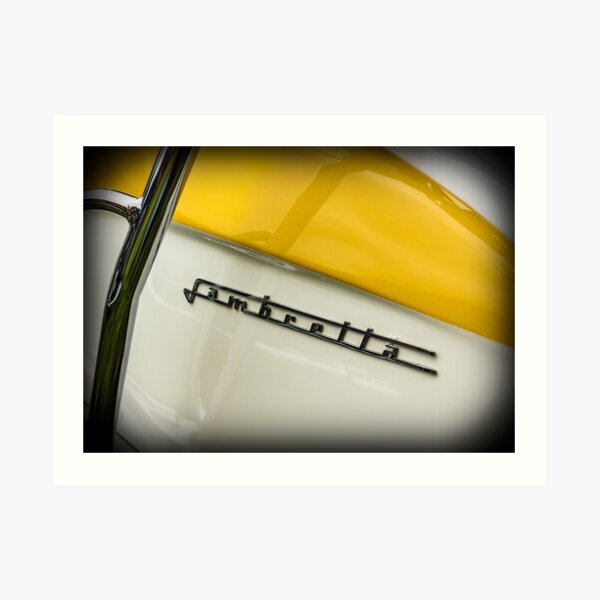 "Lambretta" Art Print by mikekay1992 | Redbubble